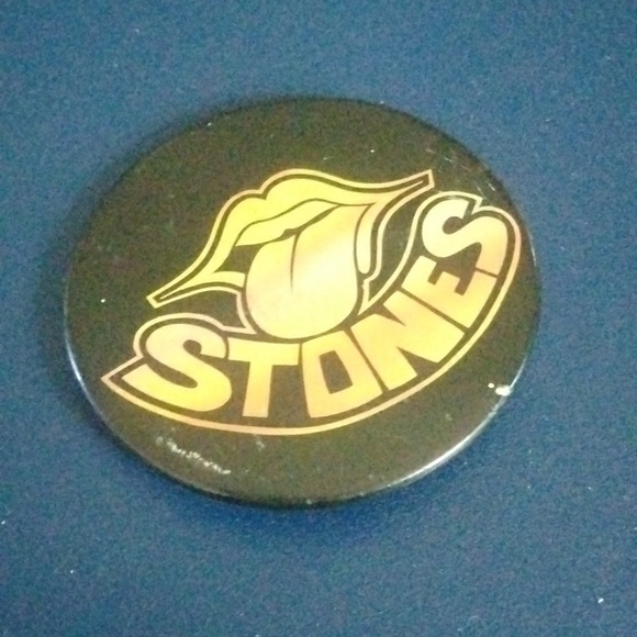 Other | Rolling Stones Button Pin 197 | Poshmark